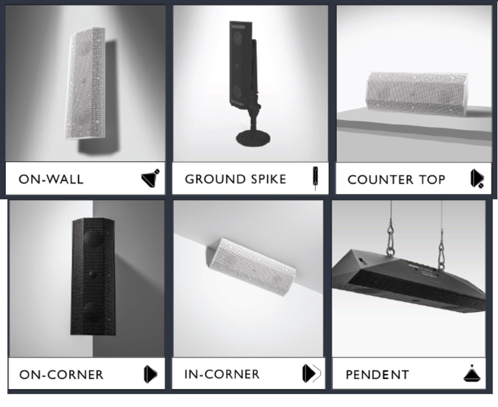 Lithe Audio IO1 aktywny głośnik wewnętrzny/zewnętrzny Black